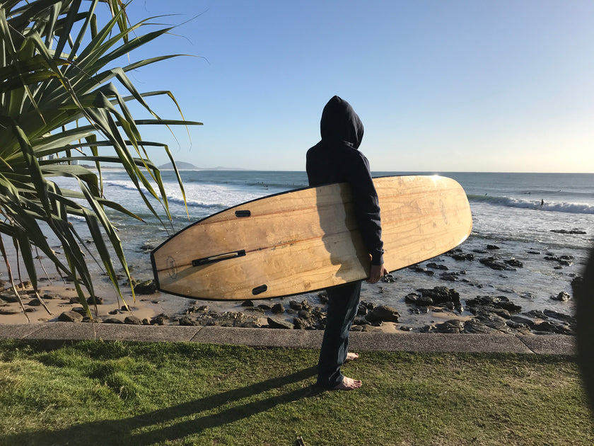 Dust off your Steamer – Wooden Surfboard from Bywater Surf