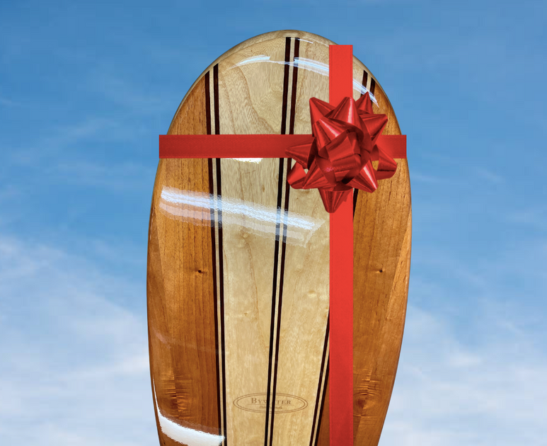 The perfect Christmas Gift .. – Wooden Surfboard from Bywater Surf