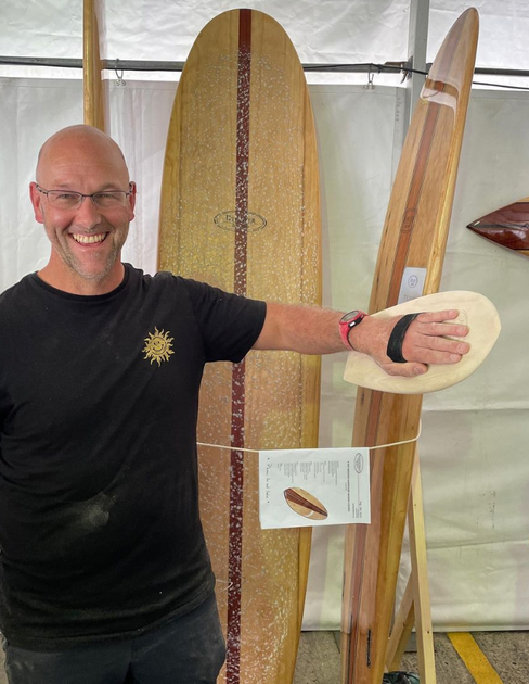 Make a handboard with us! – Wooden Surfboard from Bywater Surf