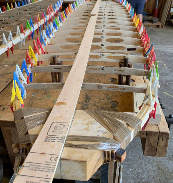 Tips for Successful Surfboard Making … Assembling the Frame – Wooden ...