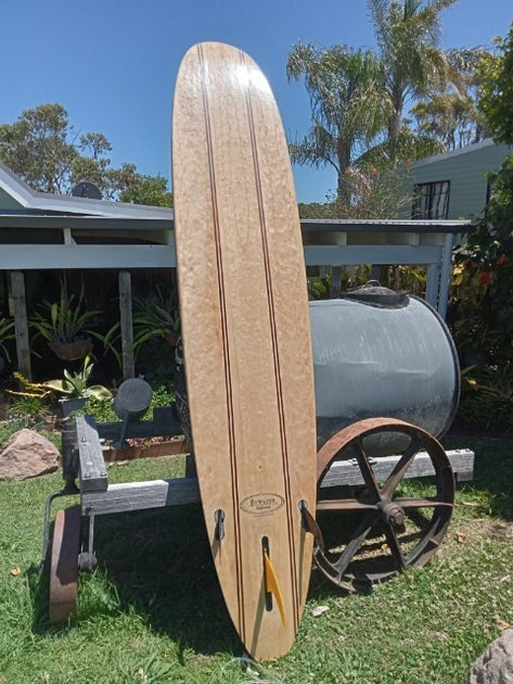 Another great customer masterpiece.. – Wooden Surfboard from Bywater Surf