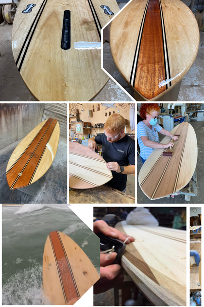 Nose Shapes and Surfboard Performance – Wooden Surfboard from Bywater Surf