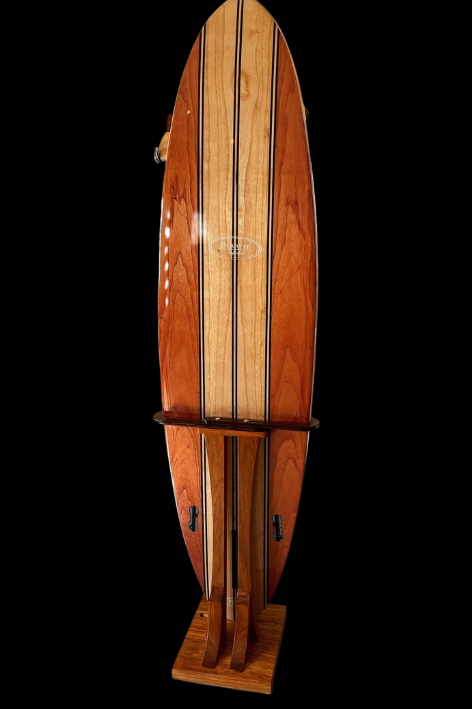Timber Surfboard Stand – Wooden Surfboard from Bywater Surf